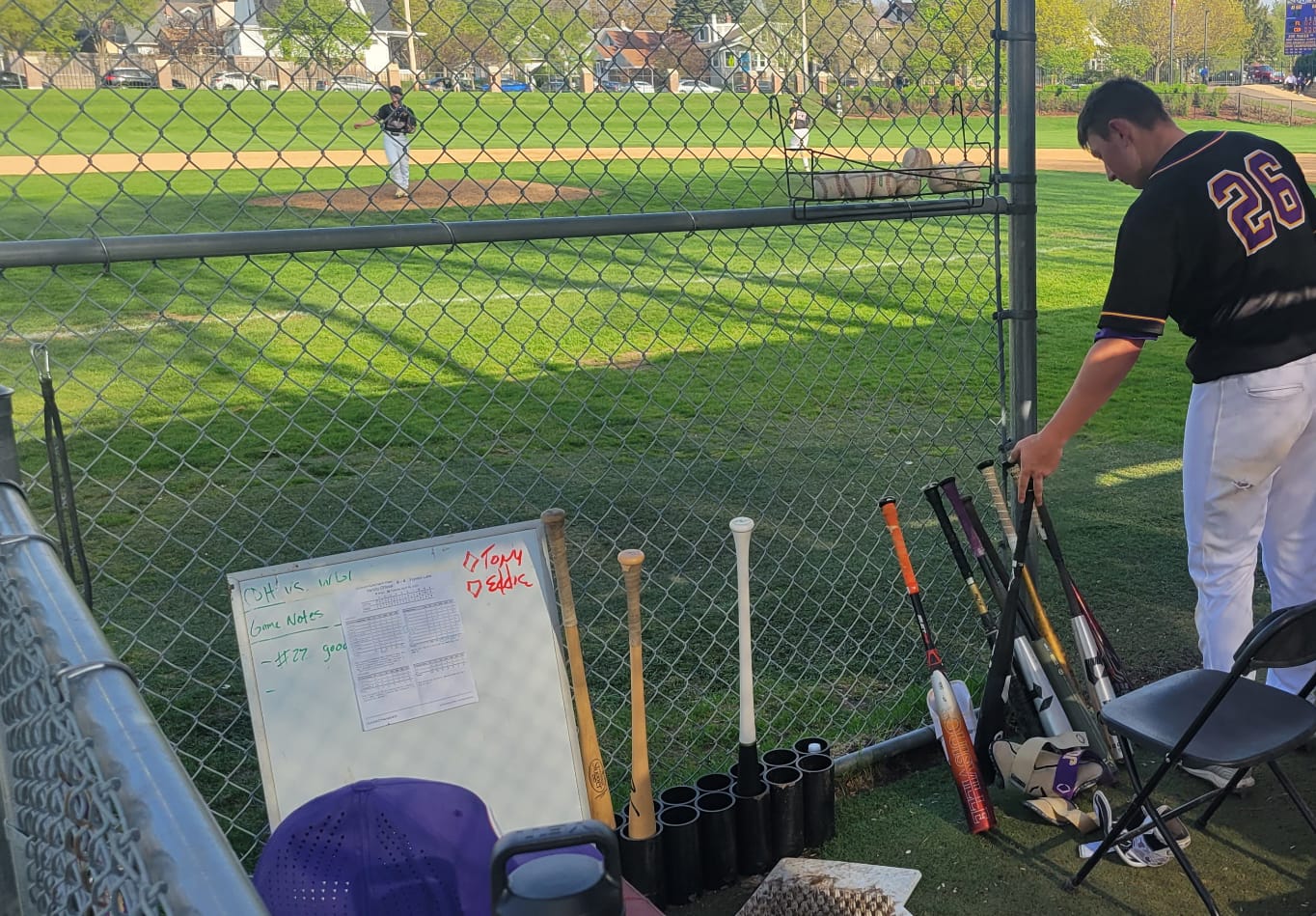 Baseball Dugout Bat Holder Organizing Rack Free Standing or Mounted ...